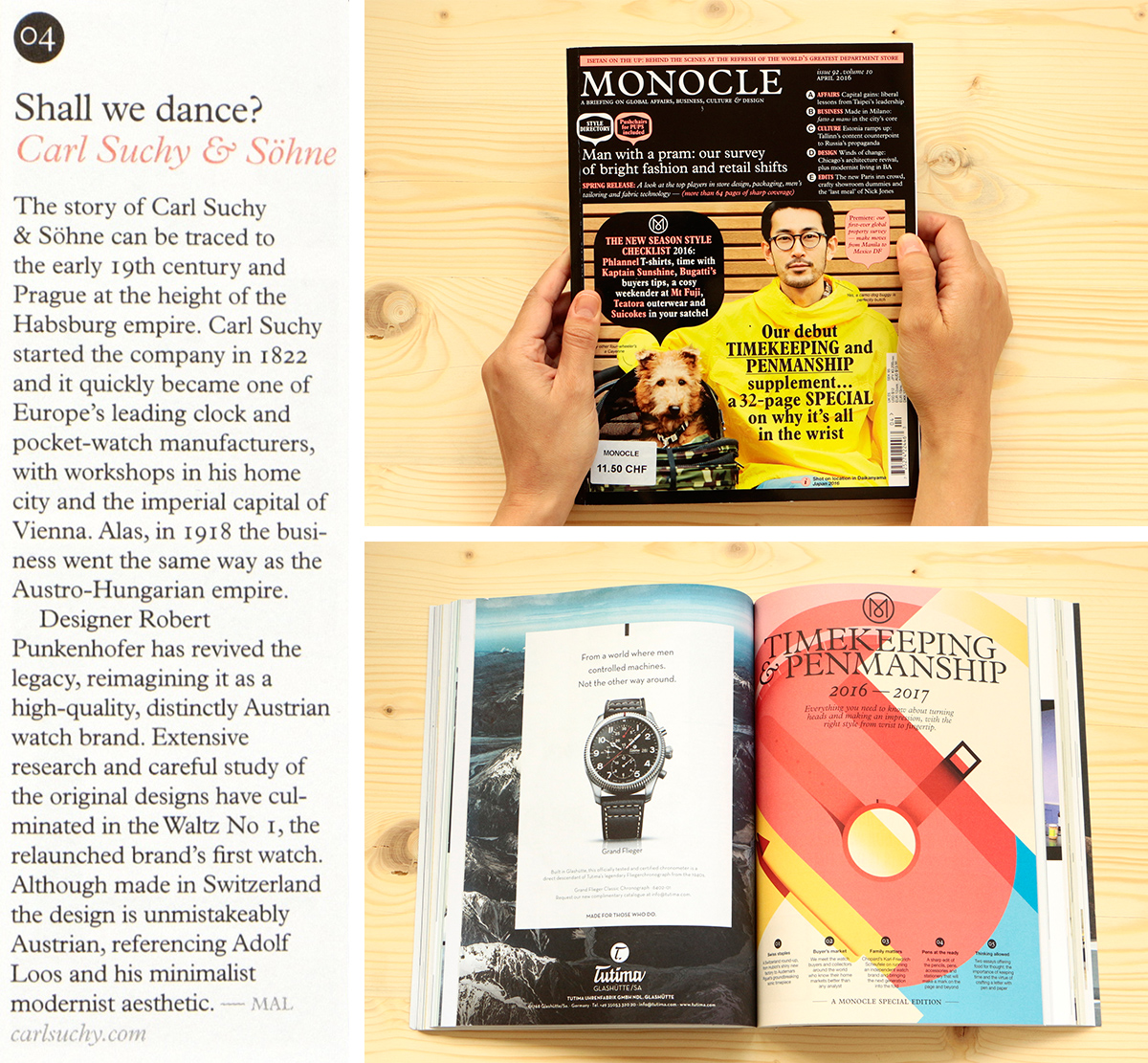 Monocle Magazine Layout